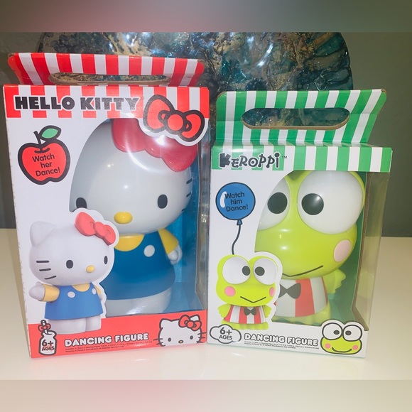 Hello Kitty | Toys | Hello Kitty Dancing Figure Keroppi Bundle Set New ...